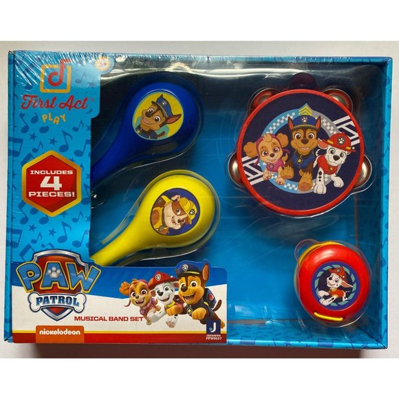 Nickelodeon | Toys | Nickelodeon Paw Patrol Musical Band Set 4 Pieces ...